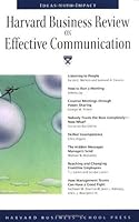 Harvard Business Review on Effective Communication by Fernando Bartolome