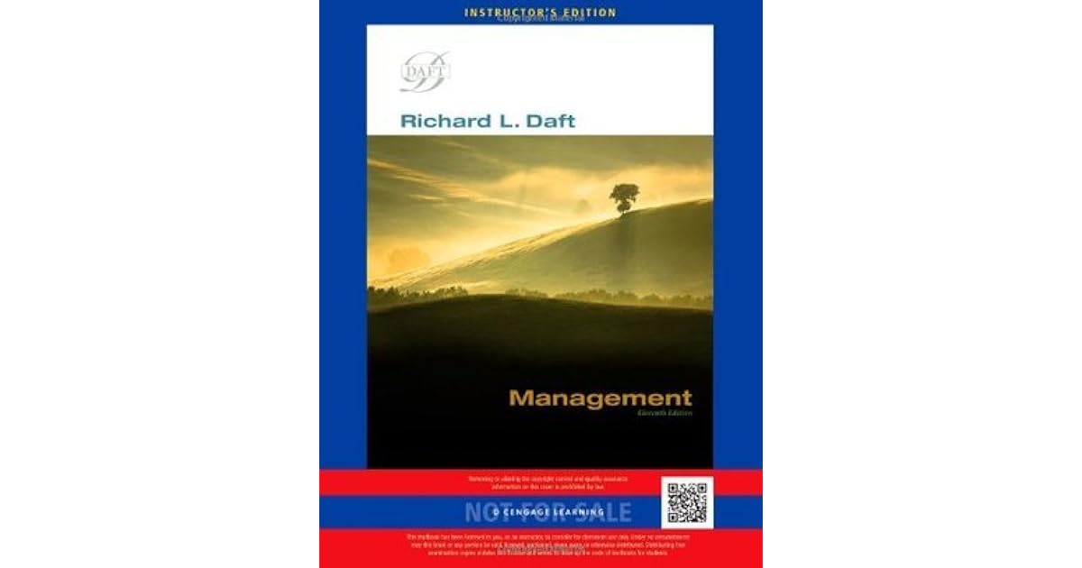 Management by Richard L. Daft