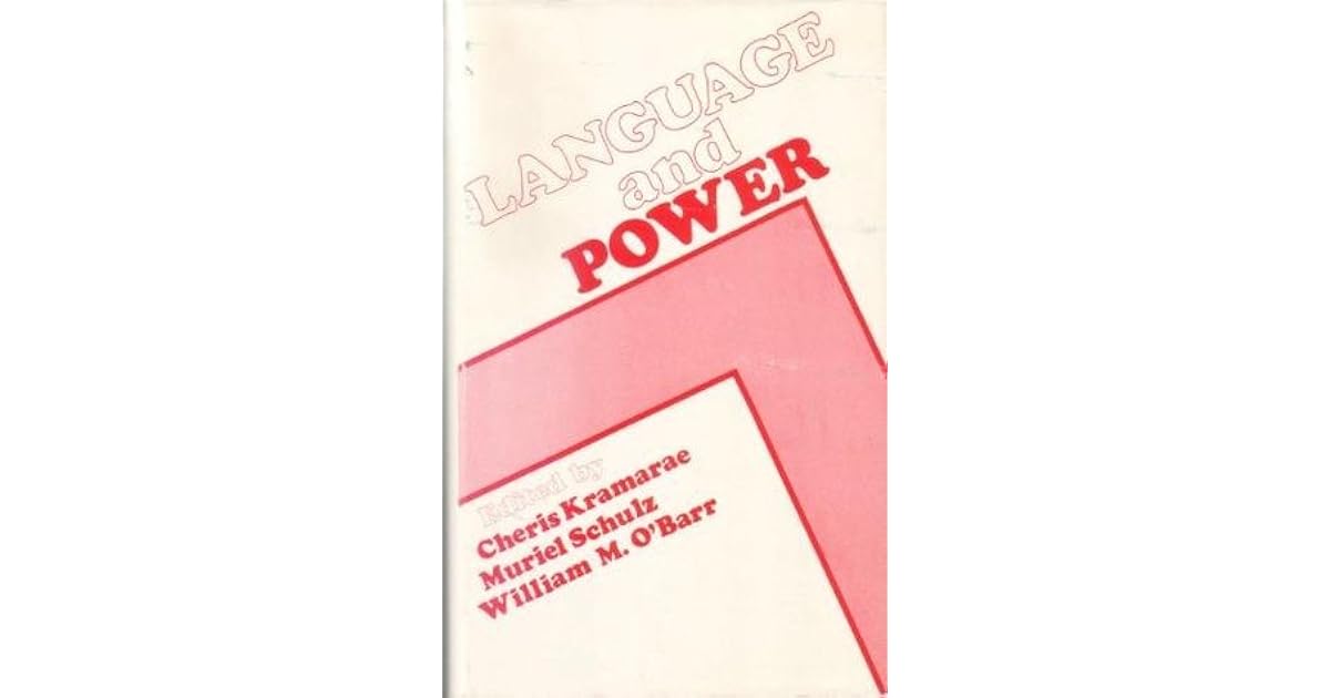 Language and Power by Cheris Kramarae