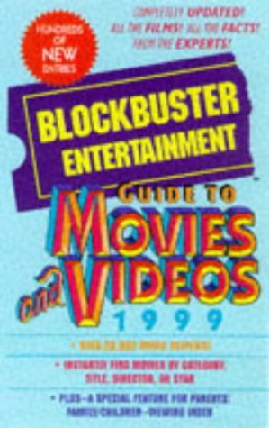 The Blockbuster Entertainment Guide to Movies and Videos by Blockbuster ...