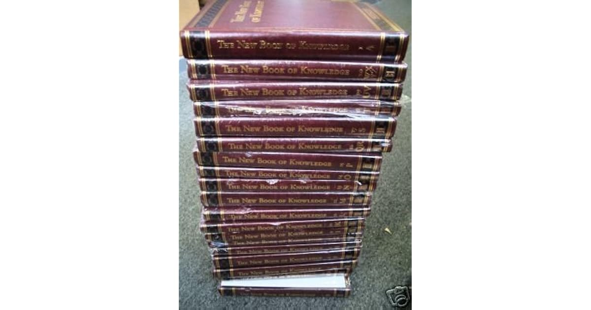 The New Book of Knowledge Encyclopedia Set- Complete Set - 20 Vols ...