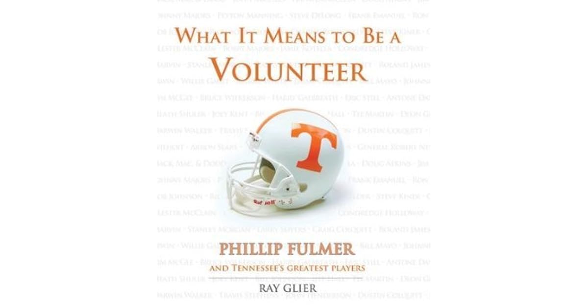 What It Means to Be a Volunteer by Ray Glier