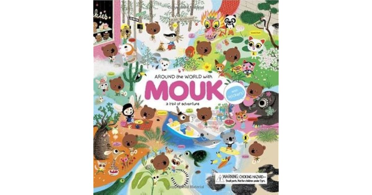 Around the World with Mouk by Marc Boutavant