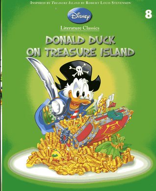 Donald Duck on Treasure Island by Claudio Riva