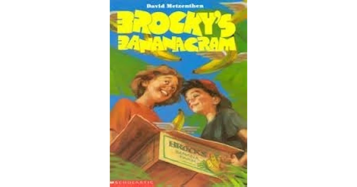 Brocky's Bananagram by David Metzenthen