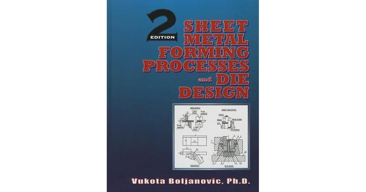Sheet Metal Forming Processes and Die Design by Vukota Boljanovic