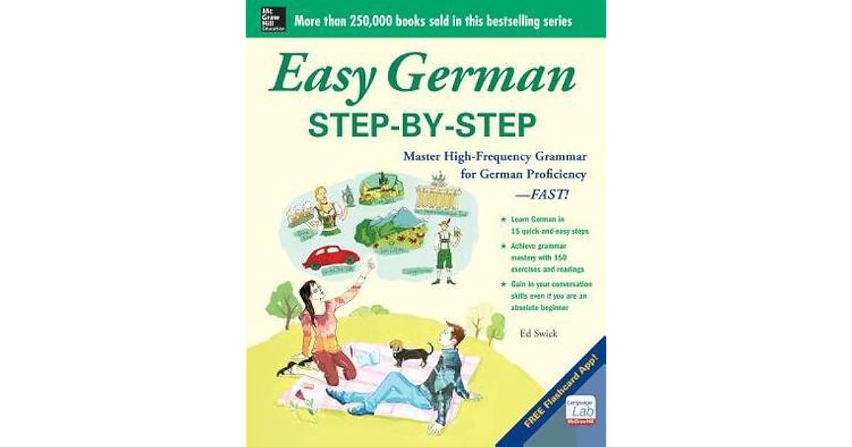 Easy German Step-By-Step by Ed Swick