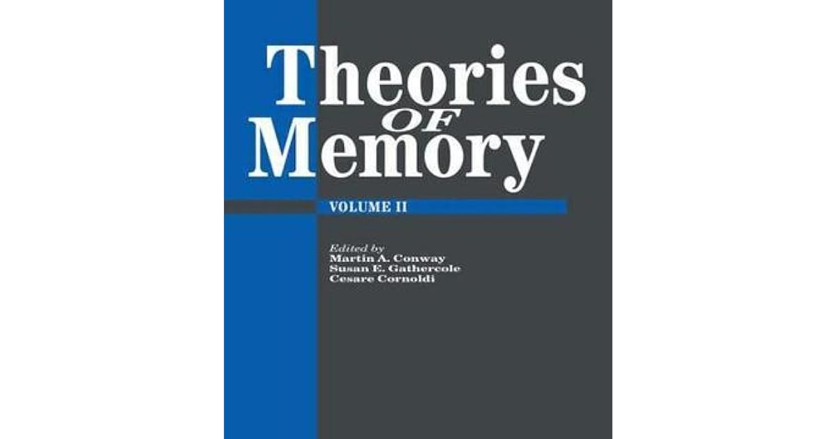 Theories of Memory II by Martin A. Conway