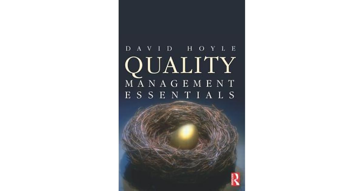 Quality Management Essentials by David Hoyle