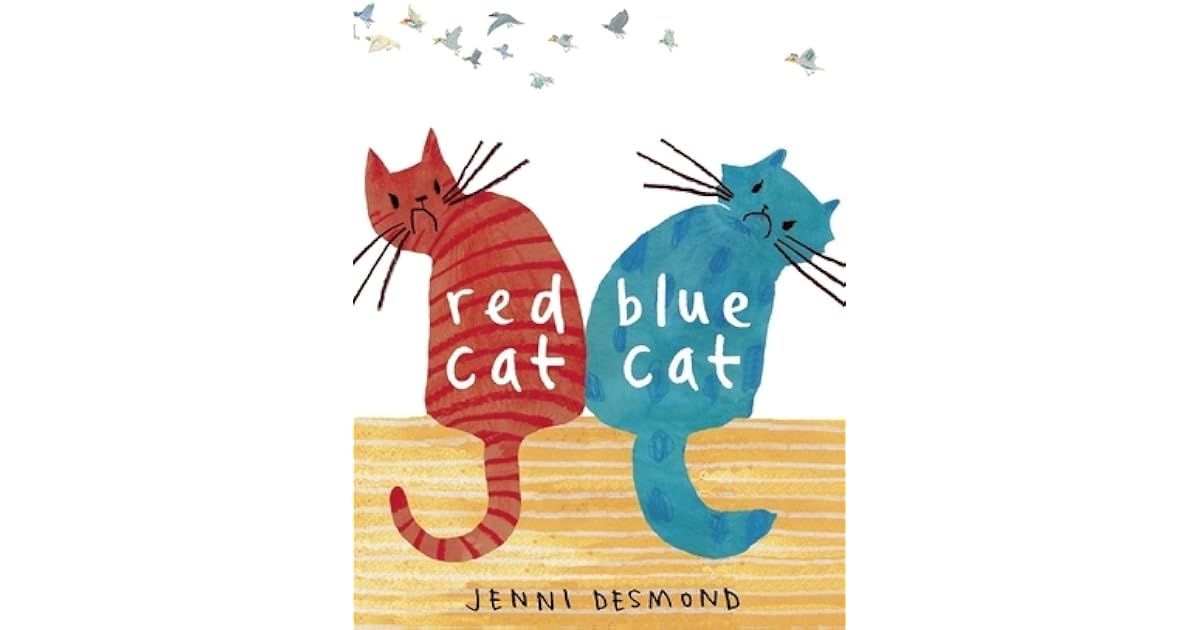 Red Cat, Blue Cat by Jenni Desmond