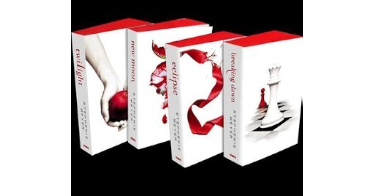 Twilight Saga White Editions 4 Books Twilight, New Moon, Eclipse ...