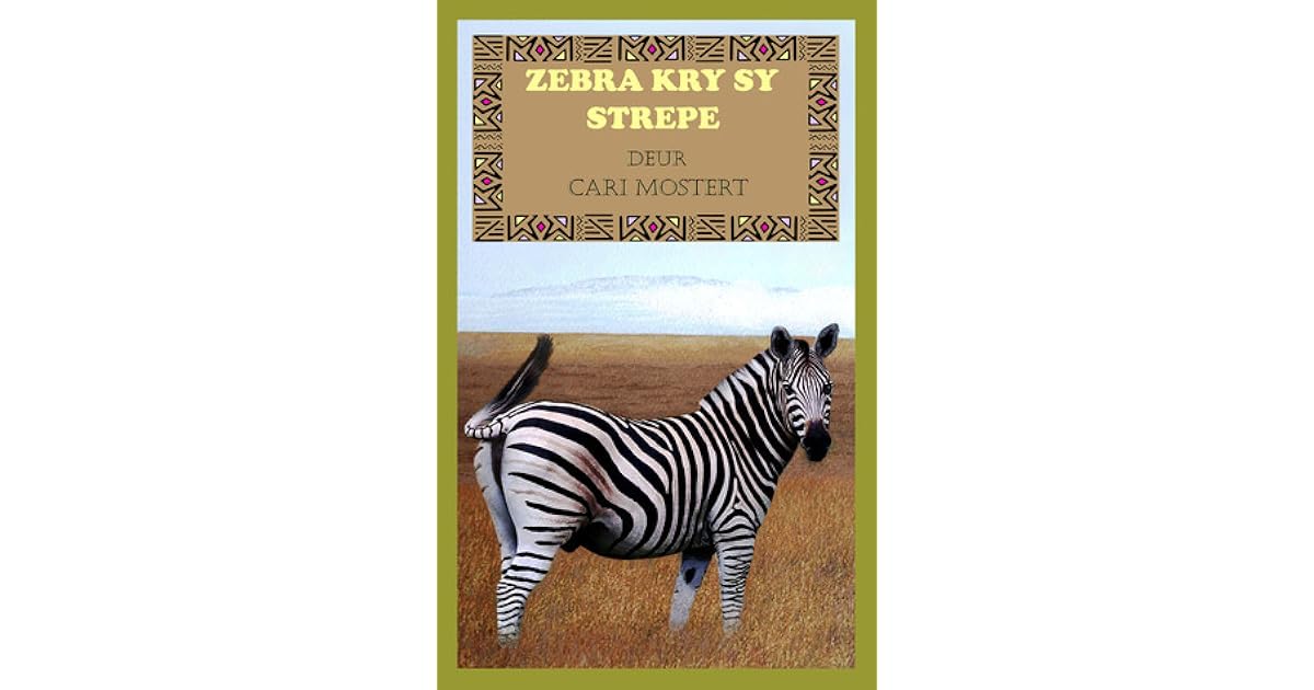 Zebra Kry Sy Strepe by Cari Mostert