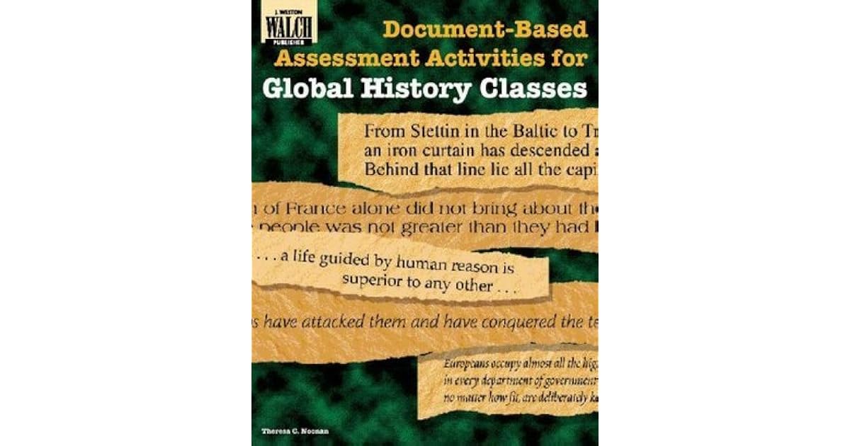 Document-Based Assessment Activities for Global History Classes by ...