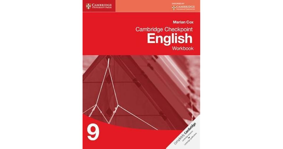 Cambridge Checkpoint English Workbook 9 by Marian Cox