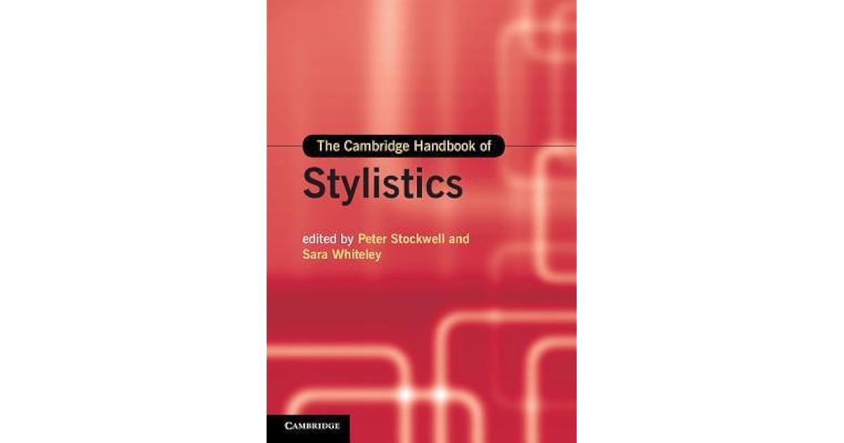 The Cambridge Handbook of Stylistics by Peter Stockwell