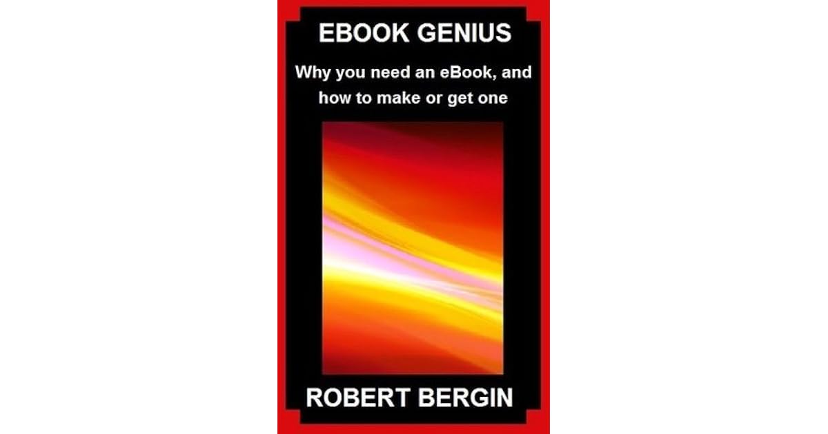 eBook Genius by Robert Bergin