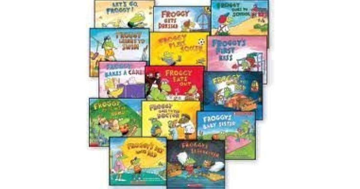 Froggy Books (4) : Froggy Goes to School - Froggy's Sleepover - Froggy ...