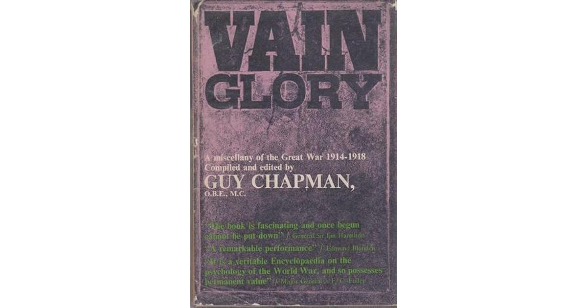Vain Glory by Guy Chapman