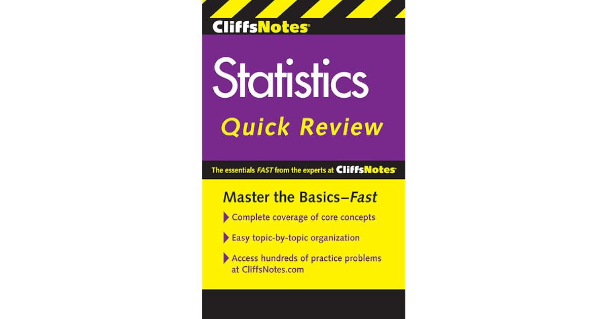 CliffsNotes Statistics Quick Review, 2nd Edition by David H. Voelker
