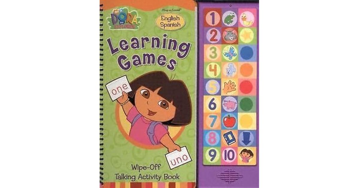 Learning Games: Wipe-Off Talking Activity Book [English/Spnish] by Ann ...
