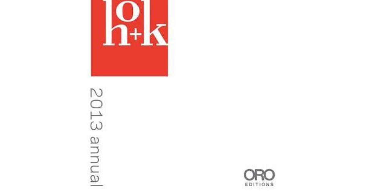 2013 Hok Design Annual by Hok