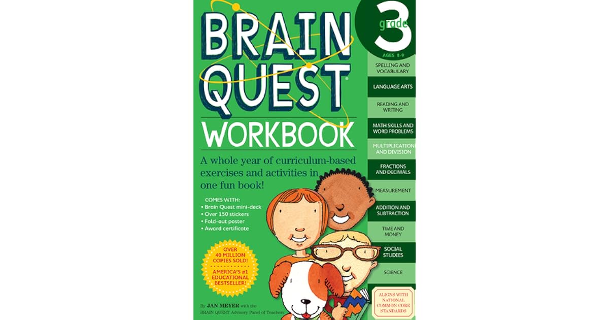 Brain Quest Workbook: 3rd Grade by Janet A. Meyer