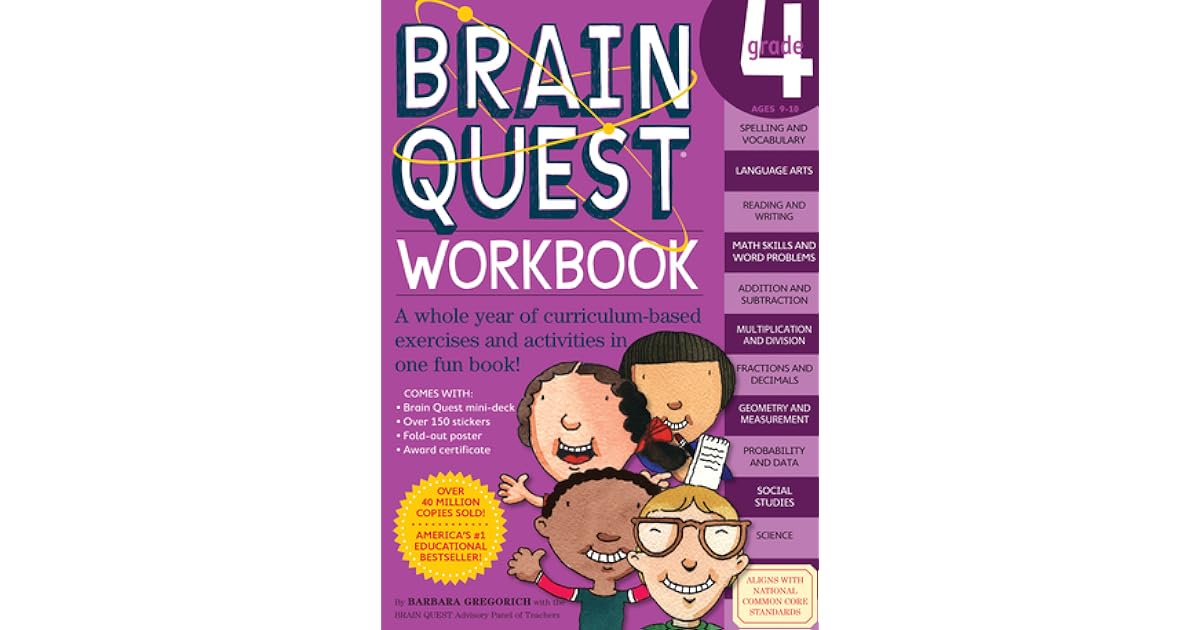 Brain Quest Workbook: 4th Grade by Barbara Gregorich