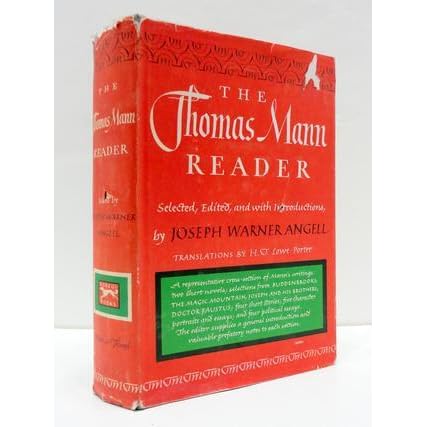 The Thomas Mann Reader by Thomas Mann — Reviews, Discussion, Bookclubs ...