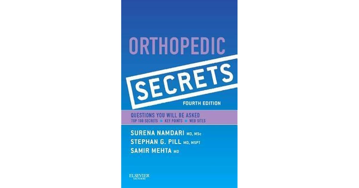Orthopedic Secrets by Surena Namdari