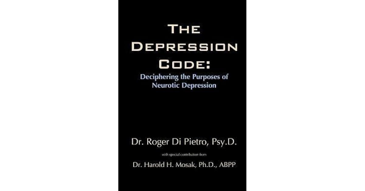 Book giveaway for The Depression Code: Deciphering the Purposes of ...