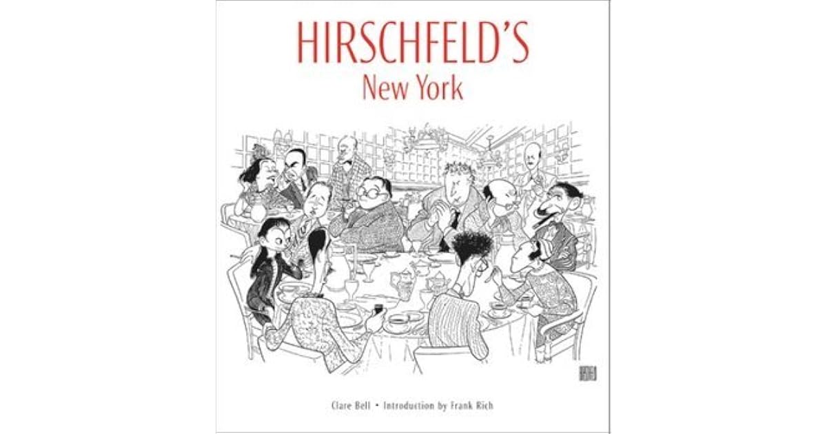 Hirschfeld's New York by Al Hirschfeld