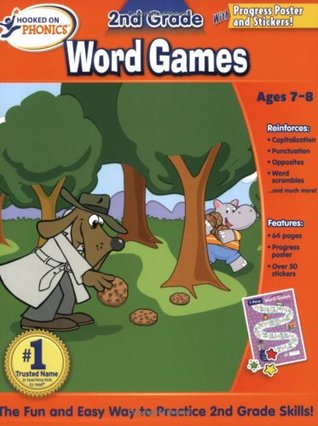 Hooked on Phonics 2nd Grade Word Games Workbook by Hooked on Phonics