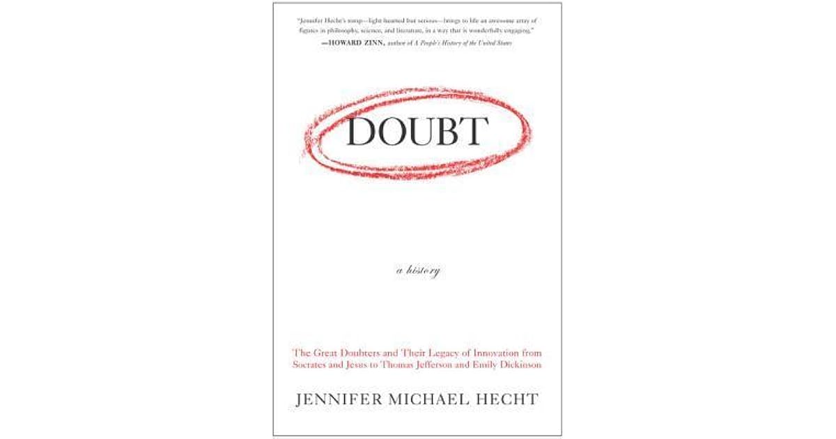 Doubt: A History by Jennifer Michael Hecht