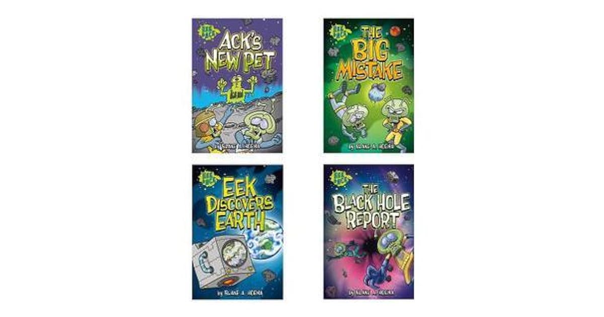 Eek and Ack Early Chapter Books by Blake Hoena