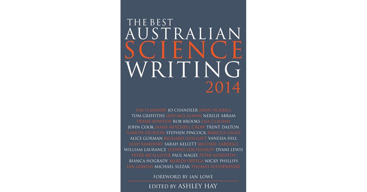 The Best Australian Science Writing 2014 by Ashley Hay