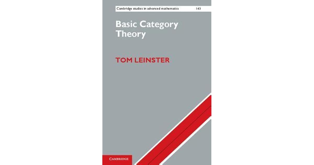 Basic Category Theory by Tom Leinster