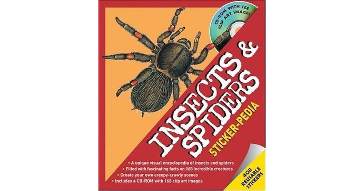 Insects and Spiders Sticker-pedia by Jinny Johnson