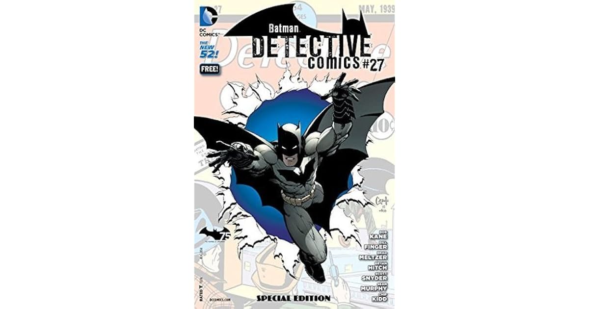 Detective Comics #27 Special Edition by Bill Finger
