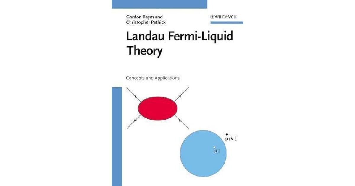 Landau Fermi-Liquid Theory by Gordon Baym