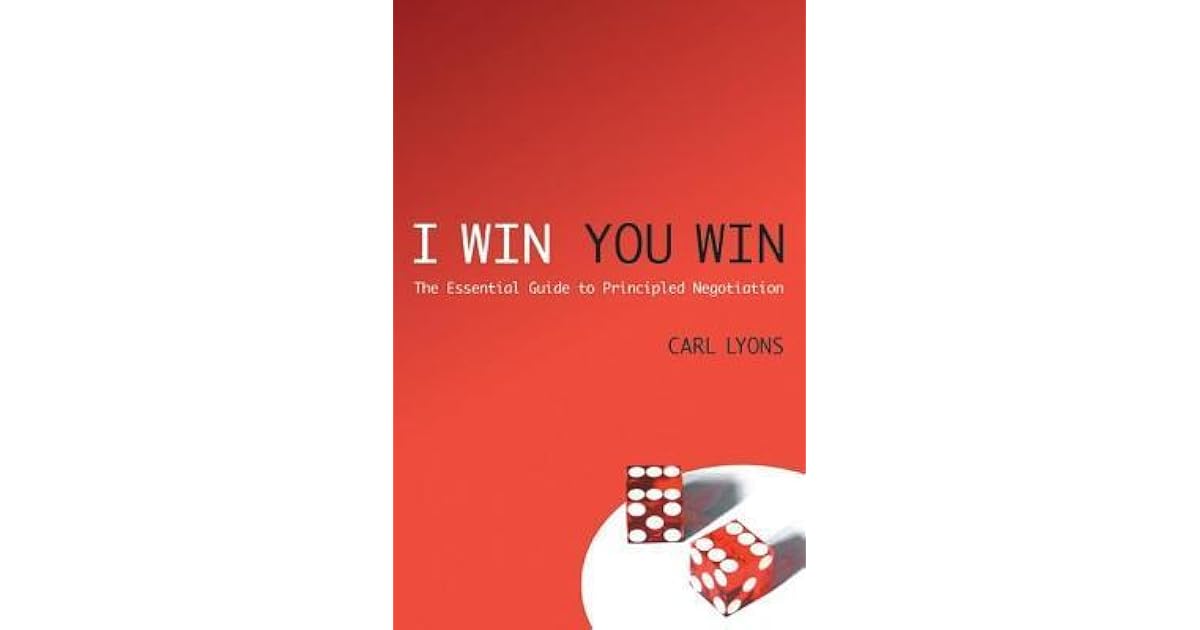 I Win, You Win by Carl Lyons