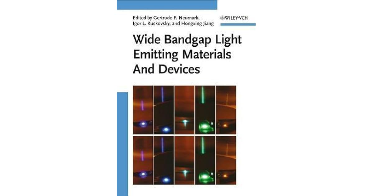Wide Bandgap Light Emitting Materials And Devices By Gertrude F Neumark wide-bandgap-light-emitting-materials-and-devices-by-gertrude-f-neumark