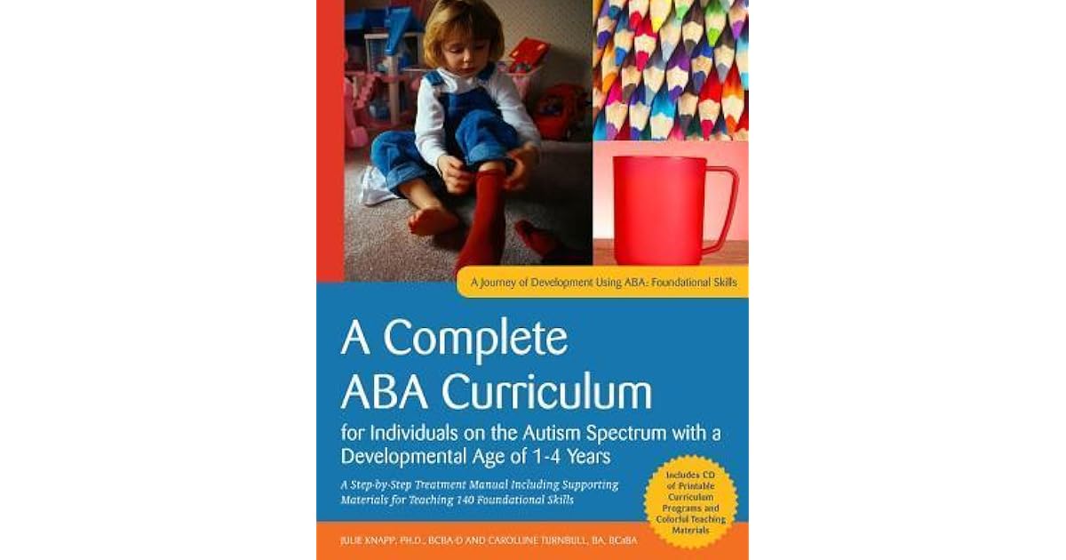 ABA Curriculum for Children with Autism Spectrum Disorders Aged ...