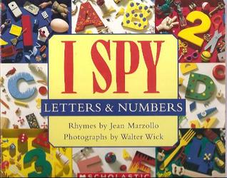 I Spy Letters and Numbers (I Spy Board Books) by Jean Marzollo