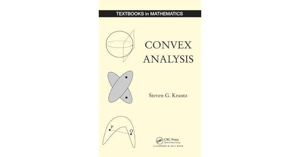 Convex Analysis by Steven G. Krantz