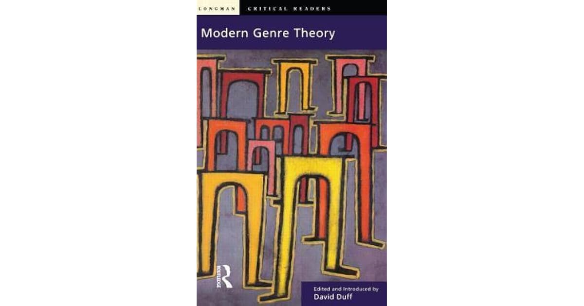 Modern Genre Theory by David Duff