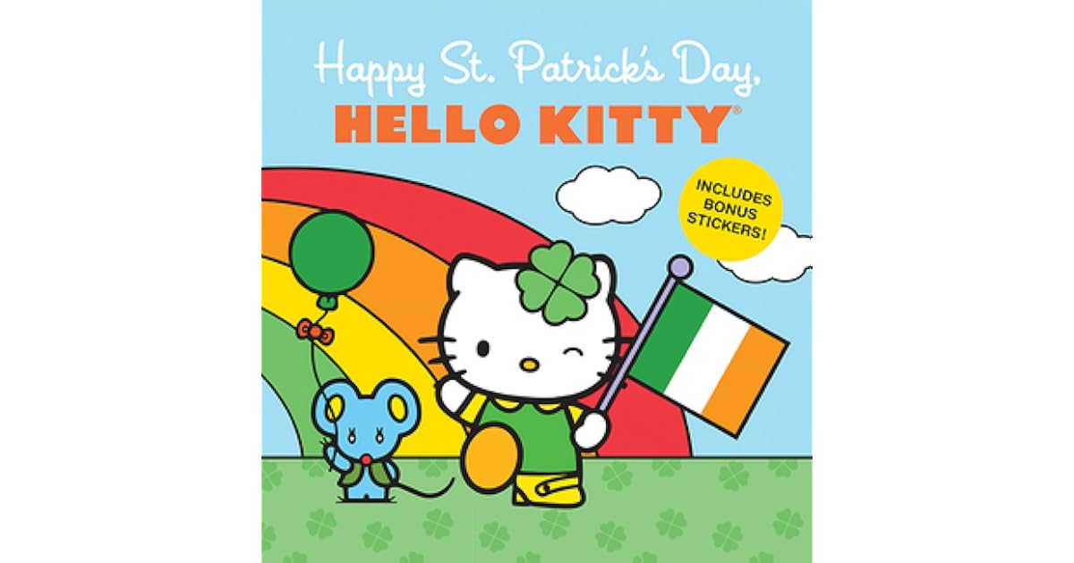 Happy St. Patrick's Day, Hello Kitty by Sanrio