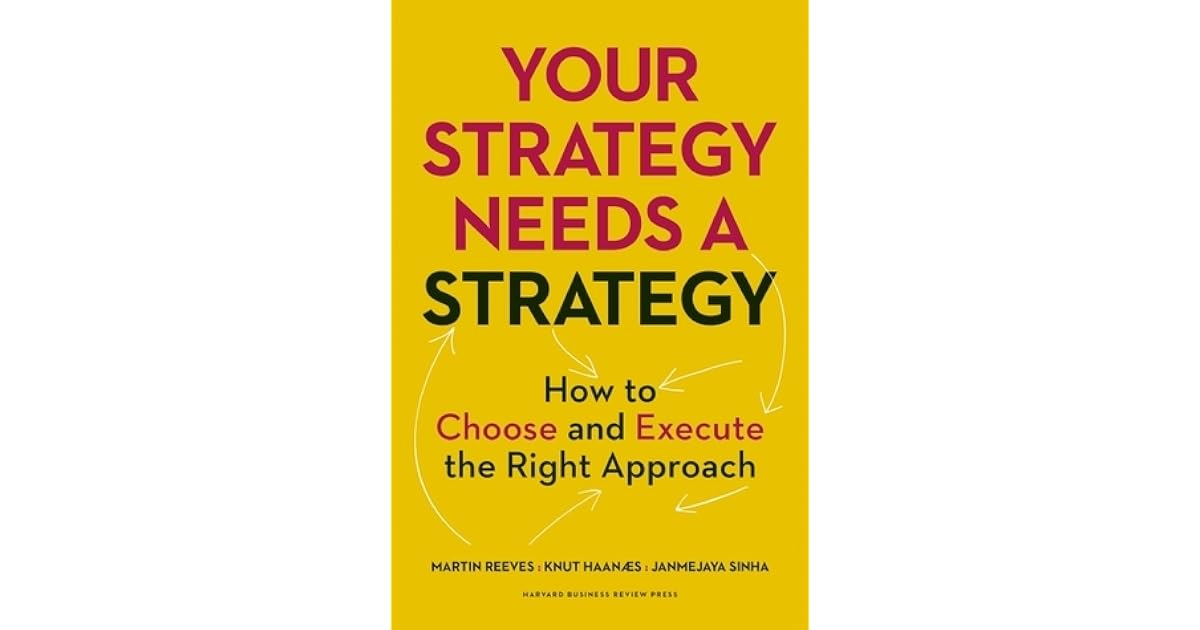 Your Strategy Needs a Strategy: How to Choose and Execute the Right ...