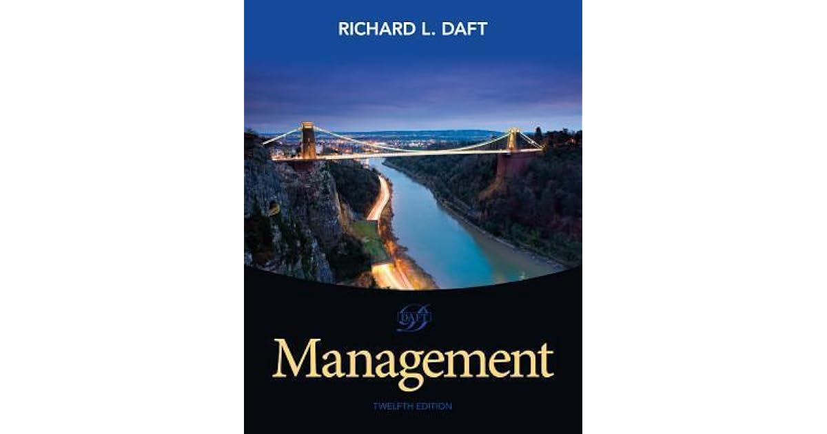 Management by Richard L. Daft