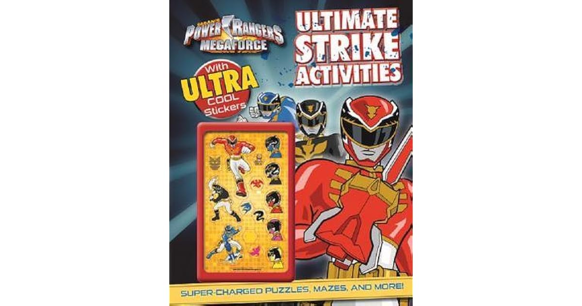 Power Rangers Megaforce: Ultimate Strike Activities by Parragon Books