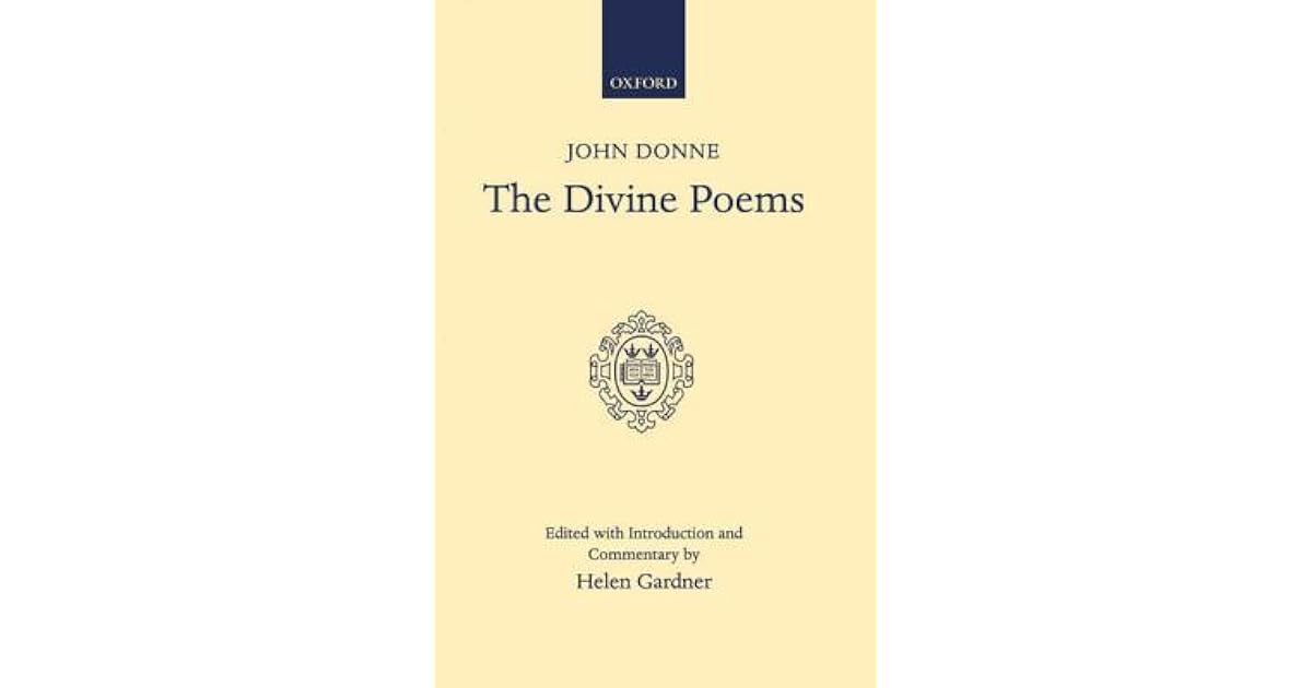The Divine Poems by John Donne